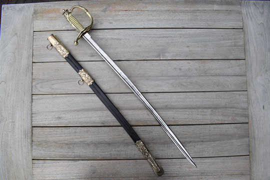 Swords of the Netherlands: Dutch M 1843 Naval officers sword by Frans ...